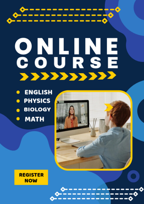 Copy of Purple Maximalist Online Course Post A4 | PosterMyWall