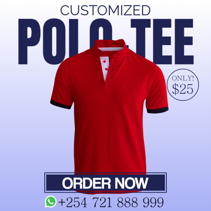 Copy of Purple Maximalist Polo Tee Instagram Post | PosterMyWall