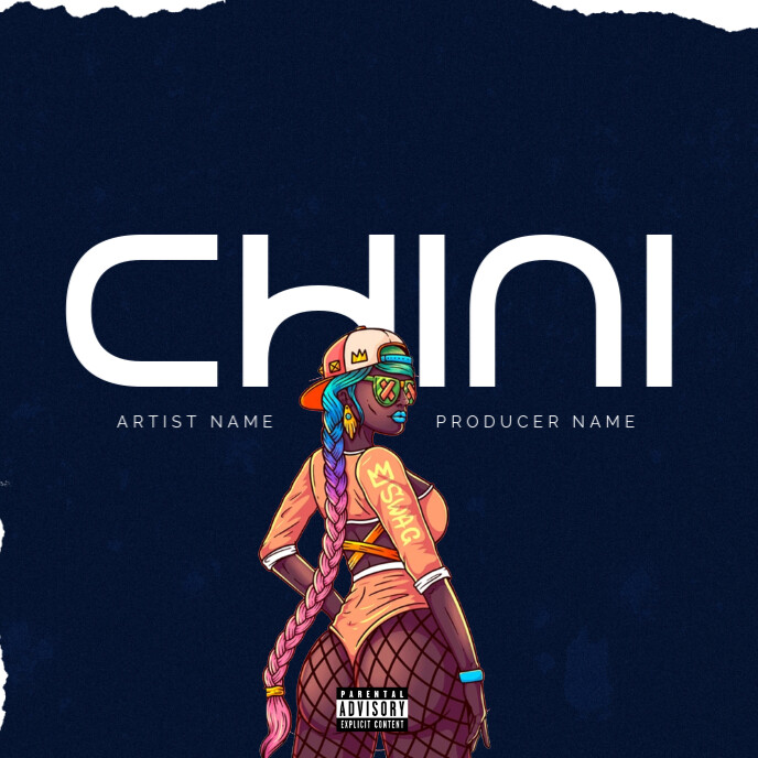 Purple Maximalist R&b Album Cover Template | PosterMyWall