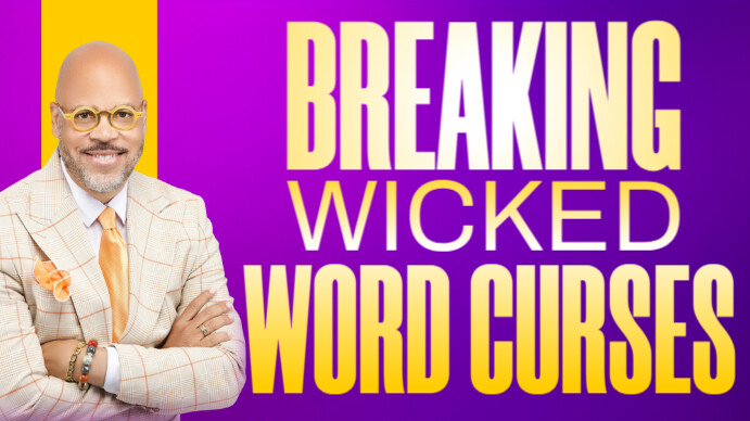 Purple Maximalist Sermon Youtube Thumbnail Template | PosterMyWall