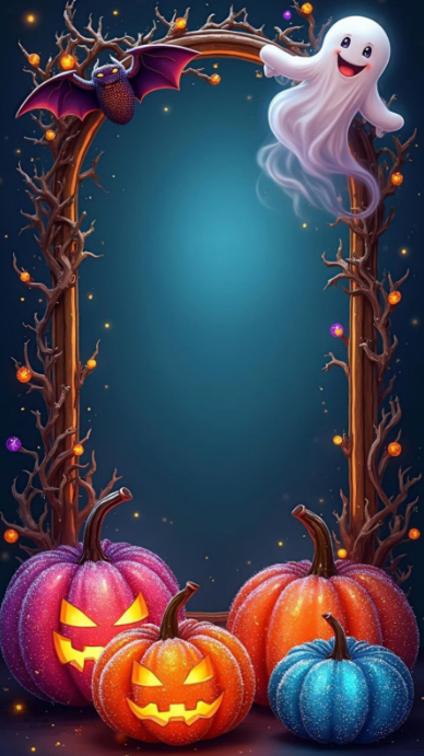 Purple Maximalist Spooky Gateway Instagram Story Template | PosterMyWall