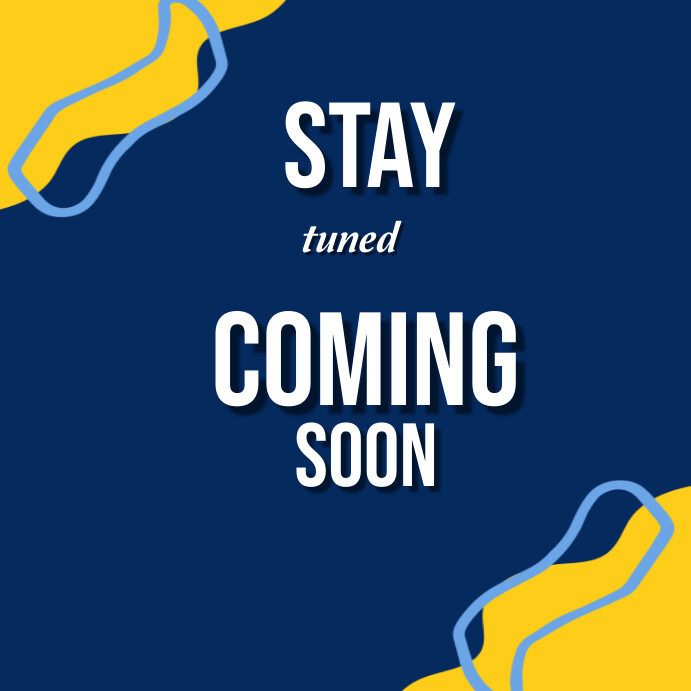 Purple Maximalist Stay Tuned Coming Soon Cele Template | PosterMyWall