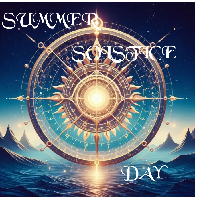 Modèle Purple Maximalist Summer Solstice Day Instag | PosterMyWall