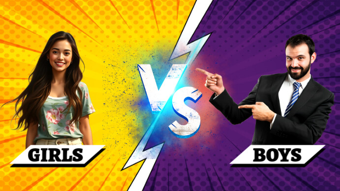 Purple Maximalist Vs Youtube Thumbnail Template | PosterMyWall