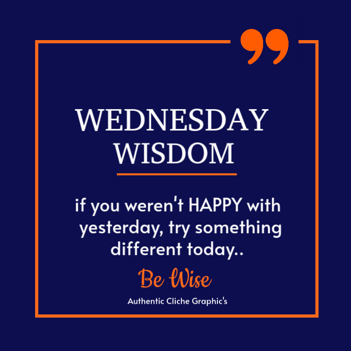 Purple Maximalist Wensday Wisdom Instagram Post Template | PosterMyWall