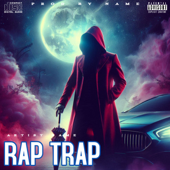 Purple Mixtape Album Cover Template | PosterMyWall