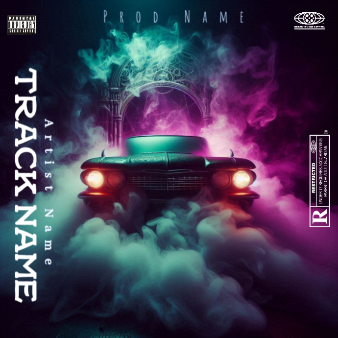 Plantilla de Purple Mixtape Album Cover | PosterMyWall