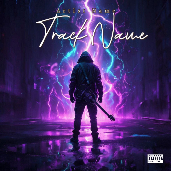 Purple Mixtape Album Cover Template | PosterMyWall