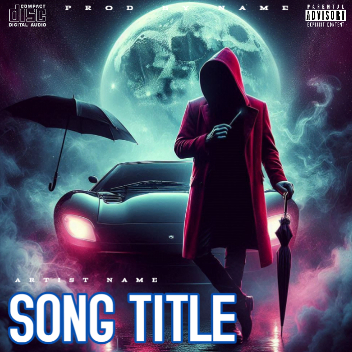 Purple Mixtape Album Cover Template | PosterMyWall