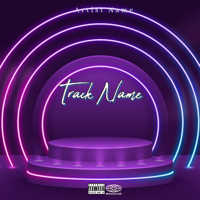 Purple Mixtape Album Cover Template | PosterMyWall