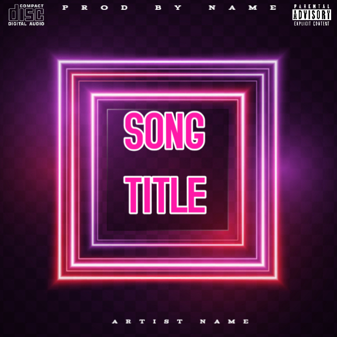 Purple Mixtape Album Cover Template | PosterMyWall