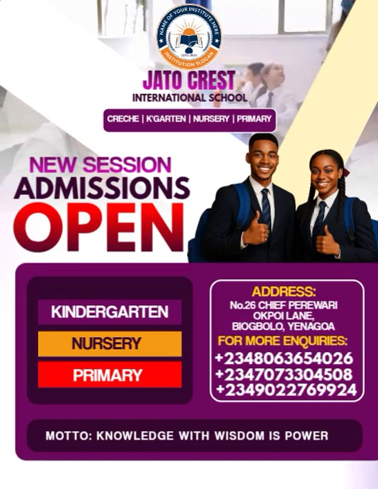 Purple Modern & Minimal Admission Open Flyer (us Letter) Template ...