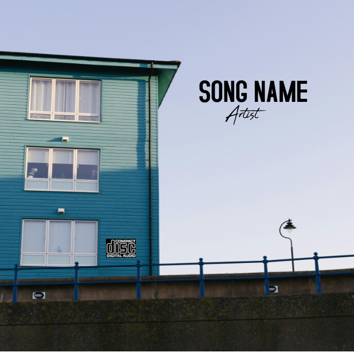 Purple Modern & Minimal Color Palette Album C Template | PosterMyWall