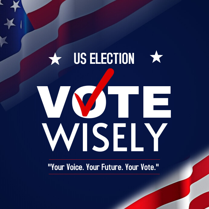 Copy of Purple Modern & Minimal Election Campaign In | PosterMyWall