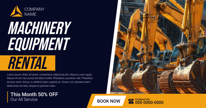 Purple Modern & Minimal Machinery Equipment F Template | PosterMyWall