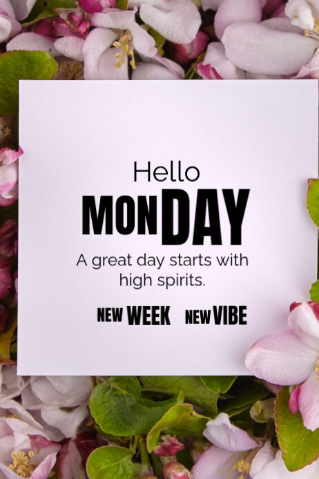 Copy of Purple Modern & Minimal Monday Motivation Poster | PosterMyWall