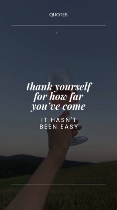 Copy of Purple Modern & Minimal Motivational Quotes Reel Instagram ...