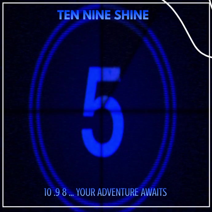 Purple Modern & Minimal Neon Countdown Insta Template | PosterMyWall