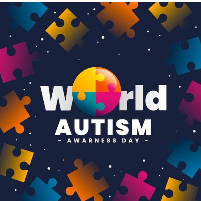 Copy of Purple Modern & Minimal World Autism Awareness Day Design ...