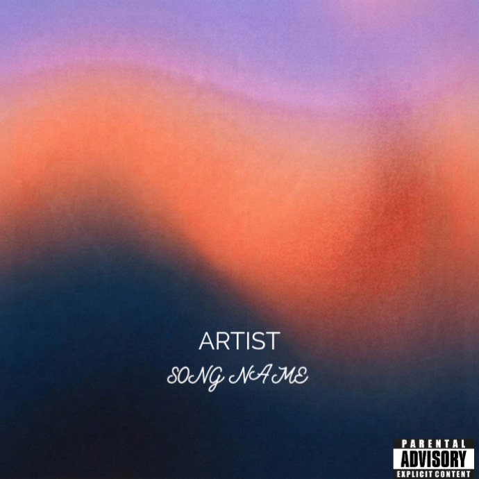 Purple Modern & Minimalist Album Cover Template | PosterMyWall