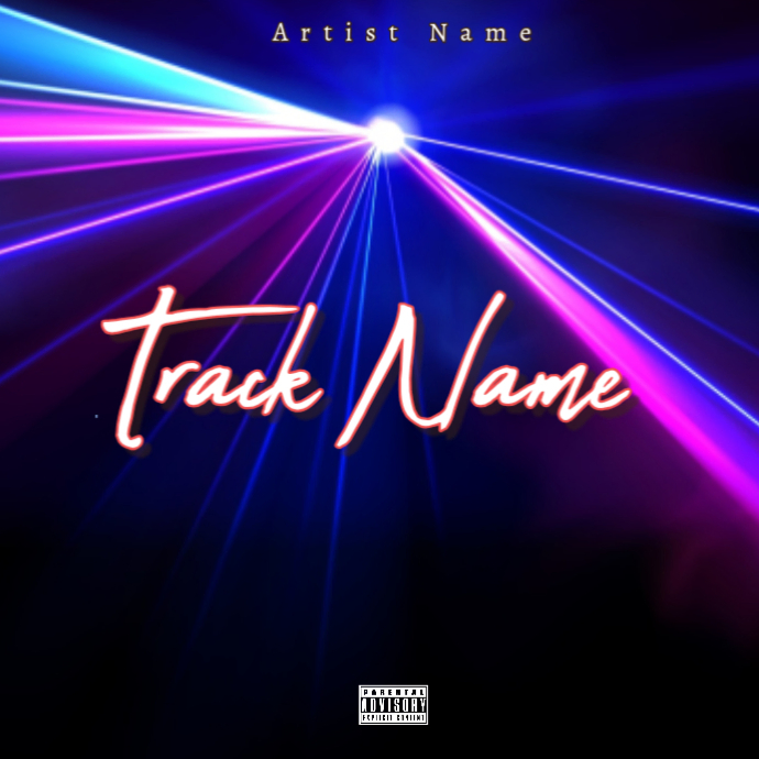 Purple Music Album Cover Album Cover Template | PosterMyWall