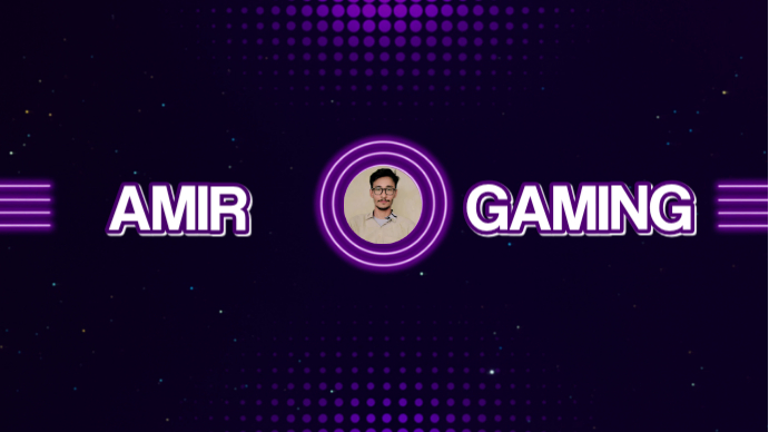 Purple Neon Gaming Youtube Channel Art Youtube Channel Cover Photo ...