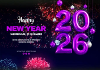 New Year Card Template | PosterMyWall