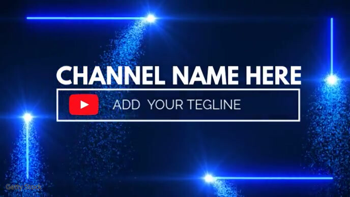 Purple Neon Neon You Chanel Intro Youtube Thumbnail Template | PosterMyWall