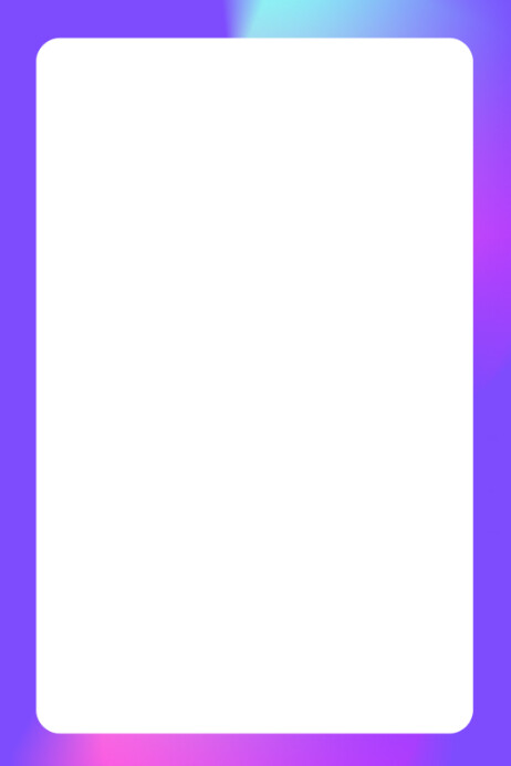 Purple Page Border Picture Frame Template | PosterMyWall