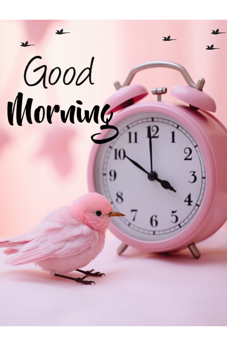 Purple Pastel Good Morning Poster Template | PosterMyWall