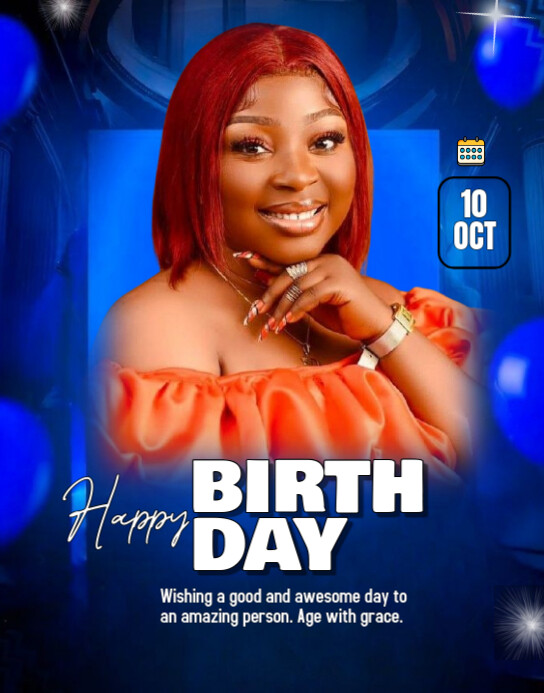 Copy of Purple Pastel Happy Birthday Poster/wallboard | PosterMyWall