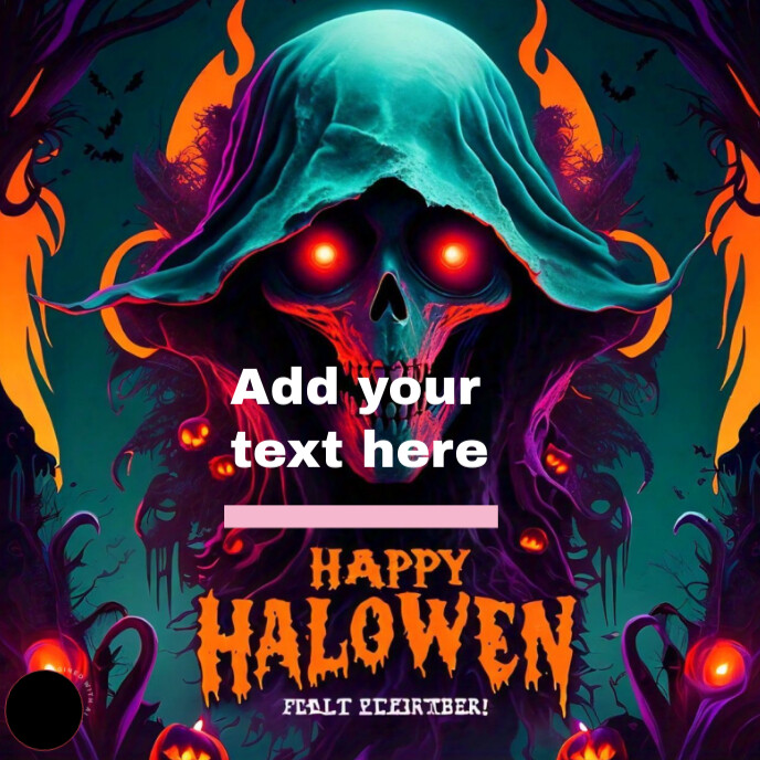 Purple Pastel Spooky Halloween Album Cover Template | PosterMyWall