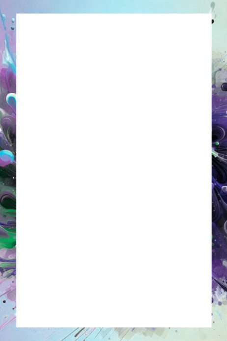 Purple Page Border Design