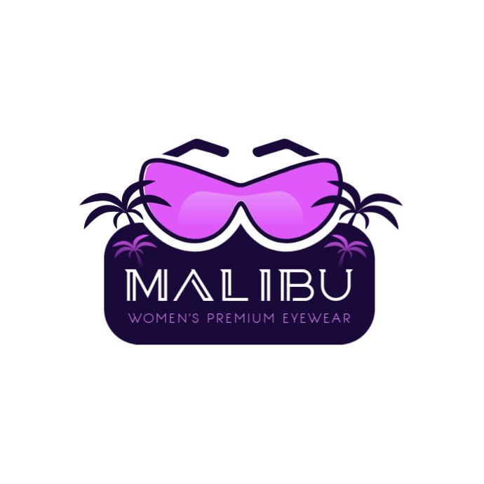 Purple Premium Eyewear Logo Template | PosterMyWall