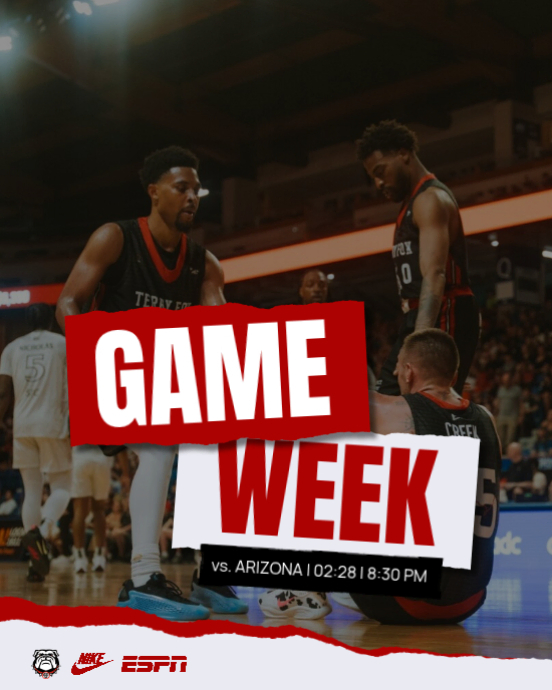 Purple Professional Basketball Gameday Instagram Portrait Template ...