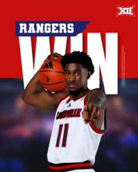 Purple Professional Basketball Gameday Instagram Portrait Template ...