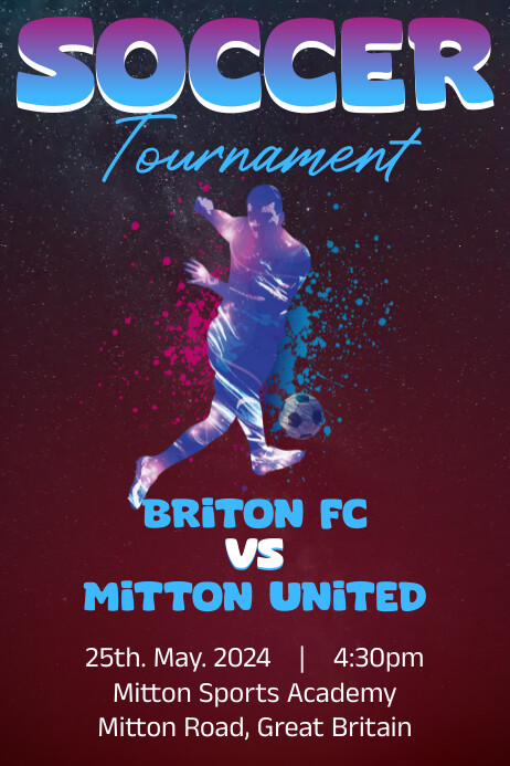 Plantilla de Purple Professional Blue Purple Poster | PosterMyWall