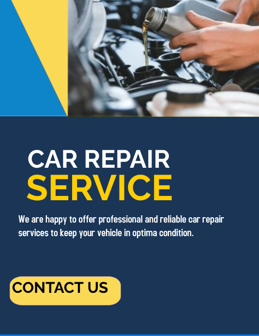 Copy of Purple Professional Car Service Flyer (us Let | PosterMyWall