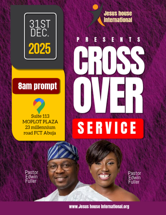 Plantilla de Purple Professional Church Cross Over Flyer (us Letter ...