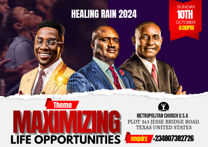 Purple Professional Church Flyer A2 Template | PosterMyWall