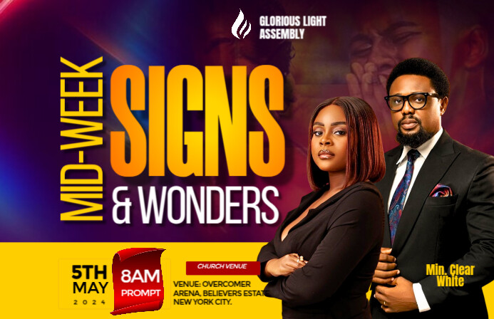 Purple Professional Church Flyers Tabloid Template | PosterMyWall