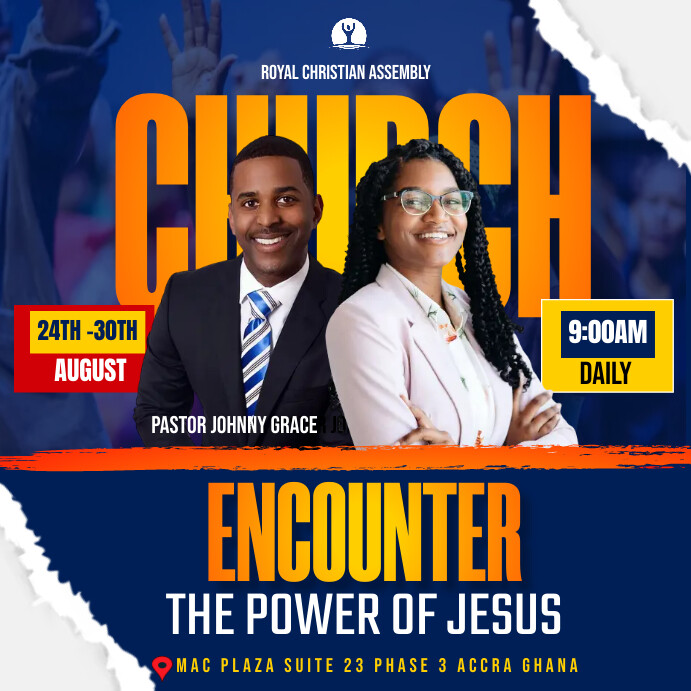 Plantilla de Purple Professional Church Instagram Post | PosterMyWall