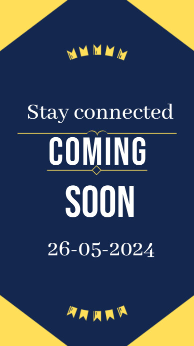 Purple Professional Coming Soon Date Announce Templat | PosterMyWall