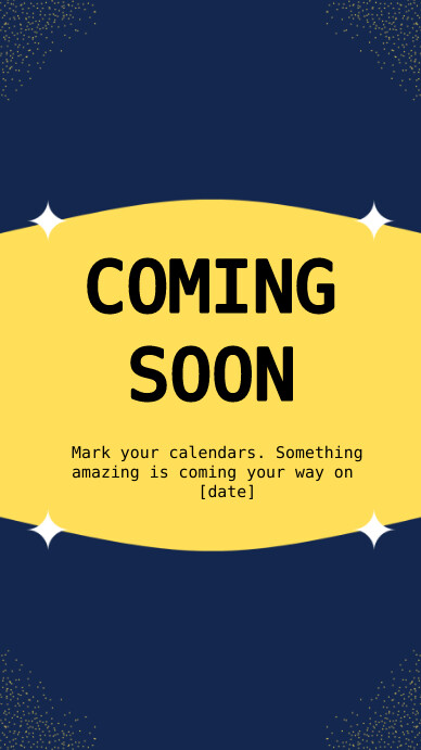 Plantilla de Purple Professional Coming Soon Notice Insta | PosterMyWall