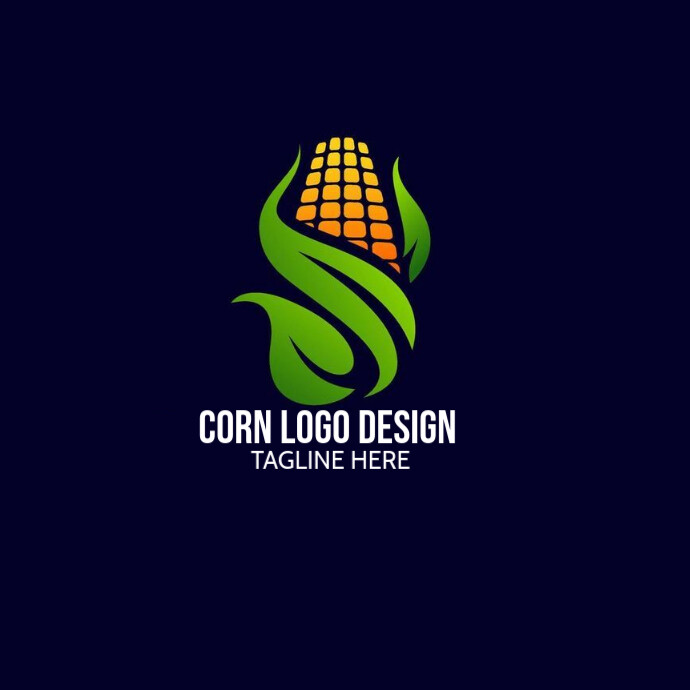 Purple Professional Corn Logo Design Logo Template | PosterMyWall