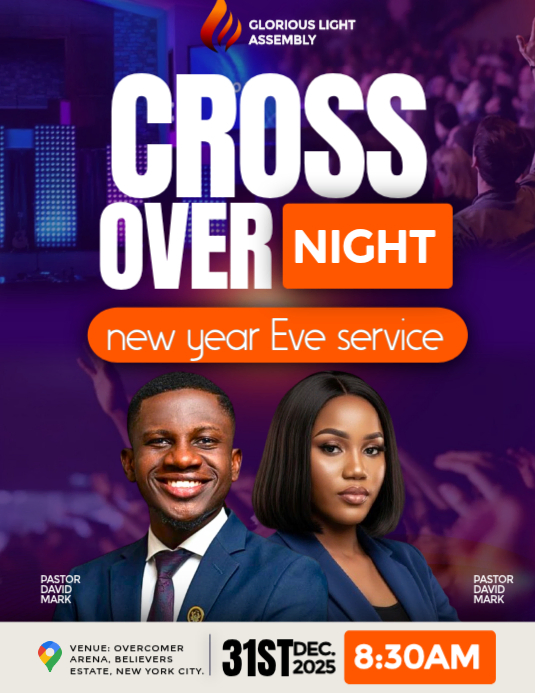 Purple Professional Crossover Flyer (us Letter) Template | PosterMyWall