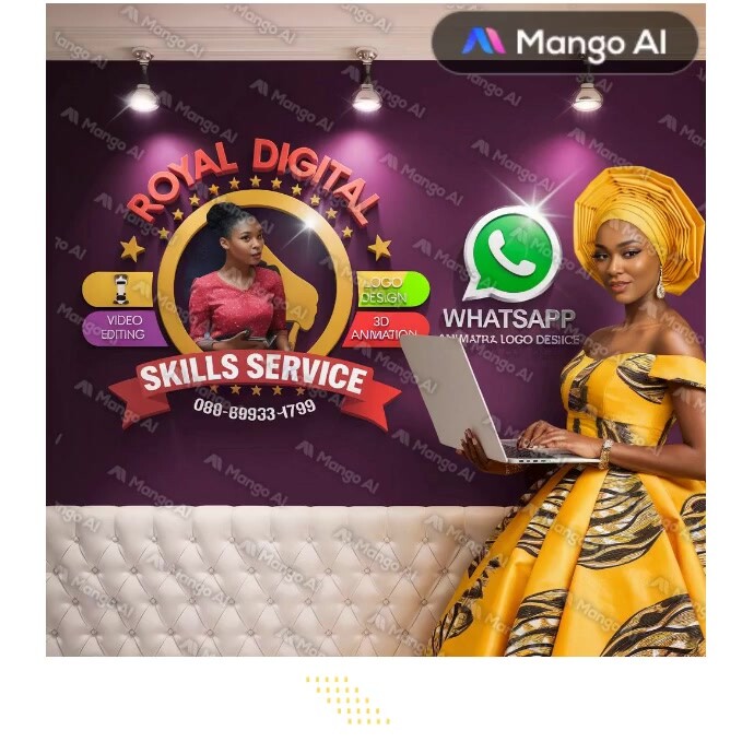 Copy of Purple Professional Digital Services Instagram Post | PosterMyWall