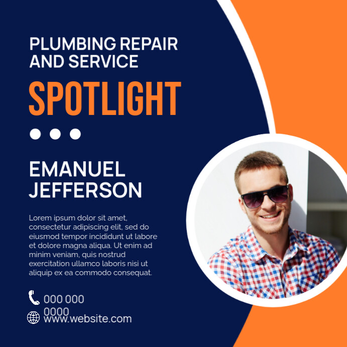 Modèle Purple Professional Employee Spotlight Instagram Post | PosterMyWall