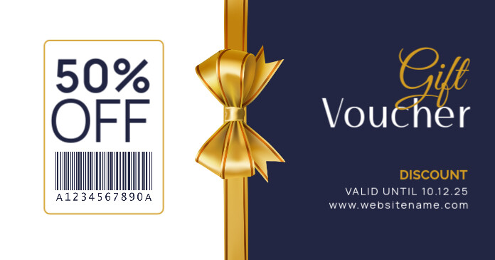 Copy of Purple Professional Gift Voucher Facebook Shared Image ...