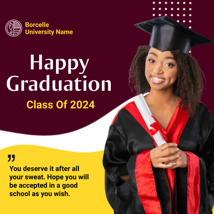Purple Professional Graduation Flyer Template | PosterMyWall
